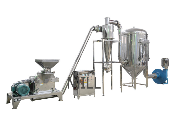 Stable Fine Powder Grinding Machine Stainless Steel High Capacity Icing ...