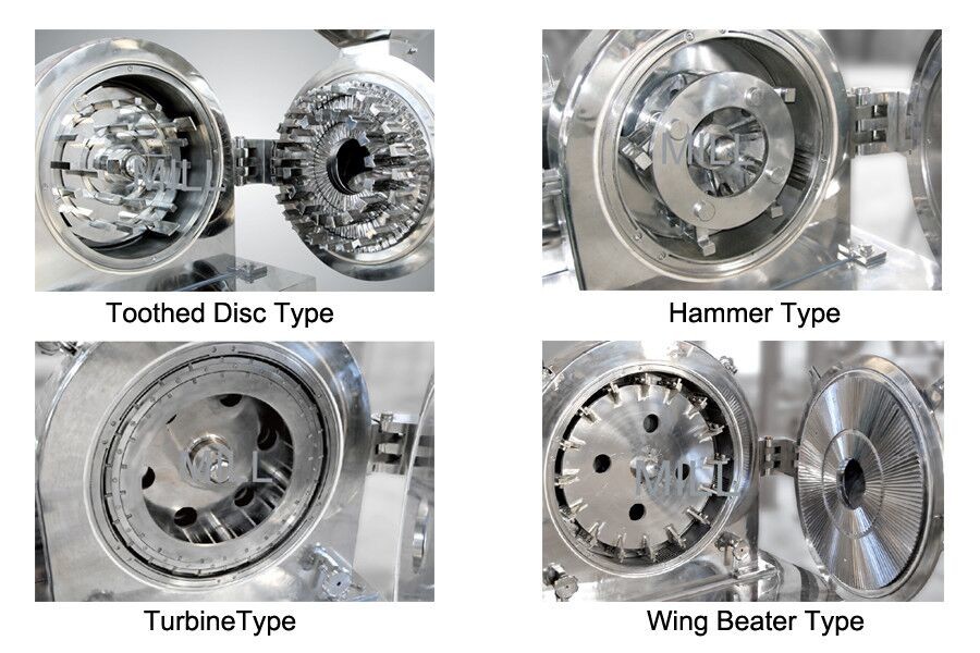 Sus 304 Industrial Pulverizer Machine Mustard Seed For Fine Powder stable