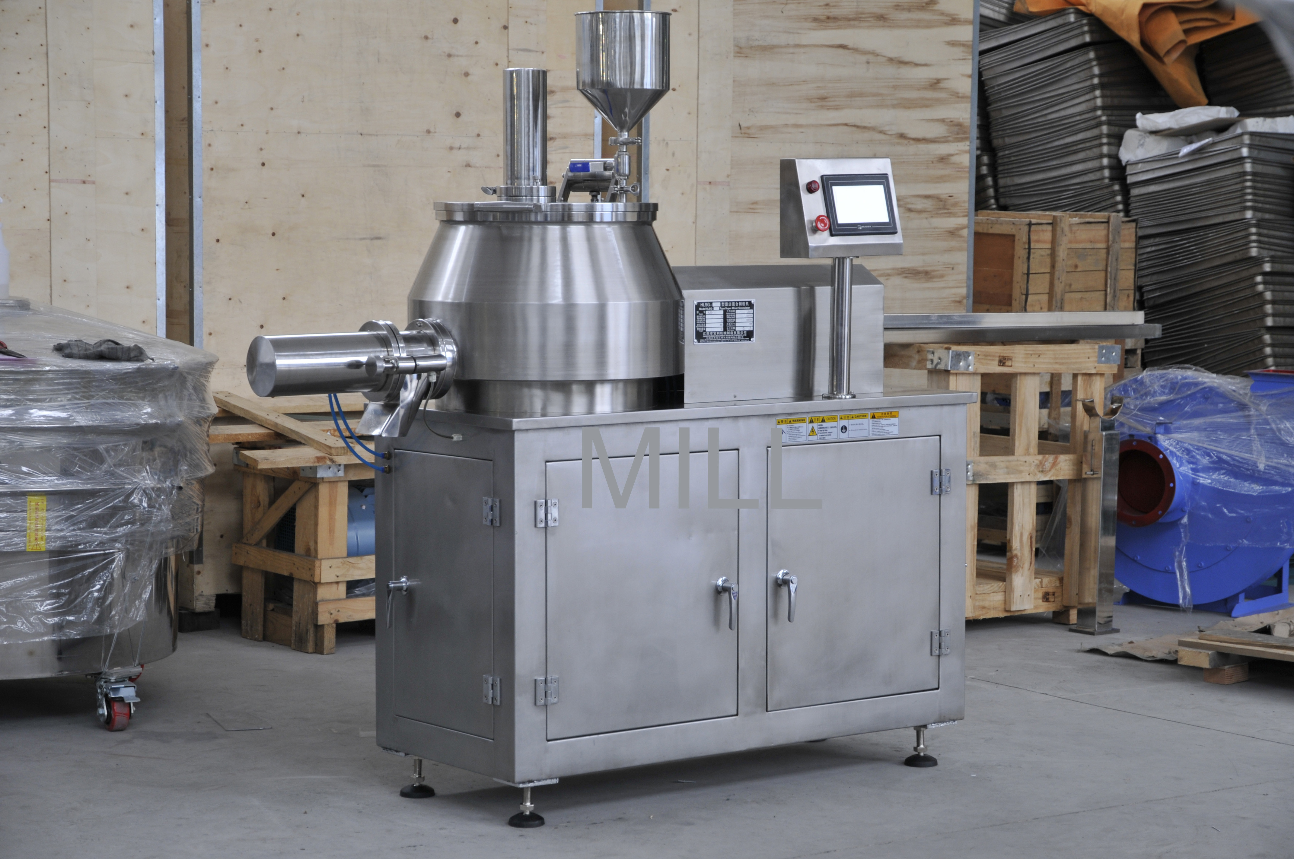 Stailess Steel 316L PHC Pharma Granulation Machine Rapid Mixer 220-660 V