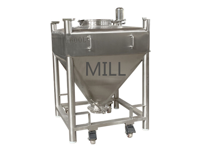 Large Vacuum Conveyor For Powder IBC Tank And Container With 600L Litre ...