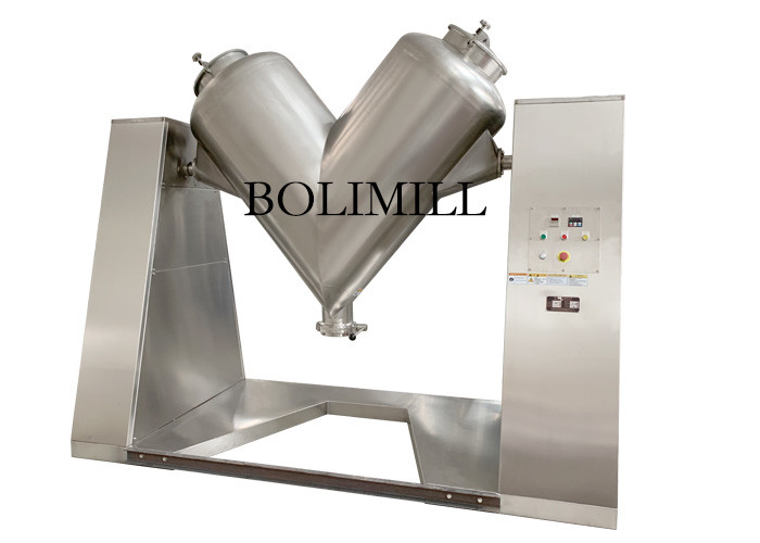 Sanitary V Shaped SS316 1000L Milk Powder Mixer Machine